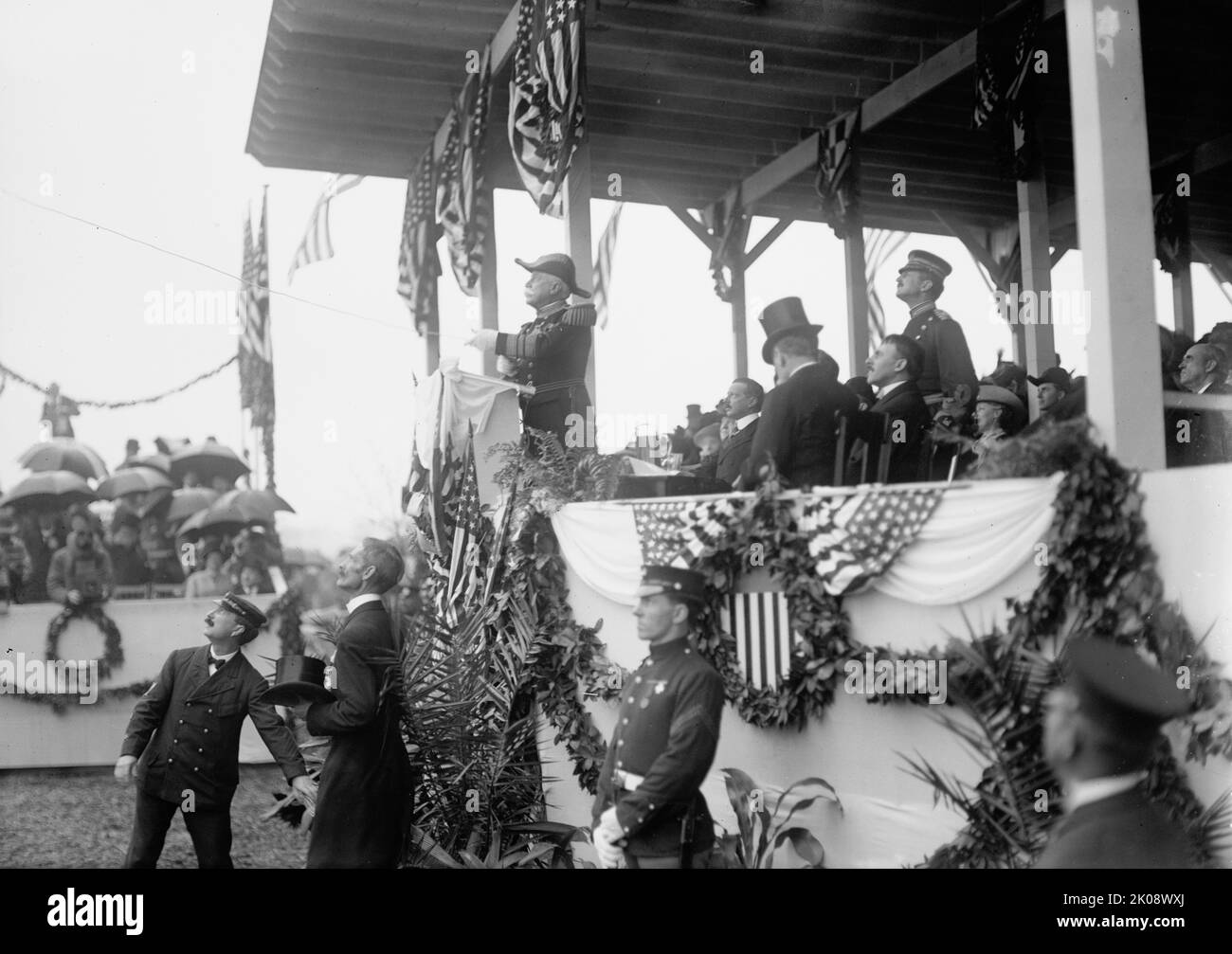 John Paul Jones Statue unveiling, Admiral George Dewey, U.S.N., 1912 ...