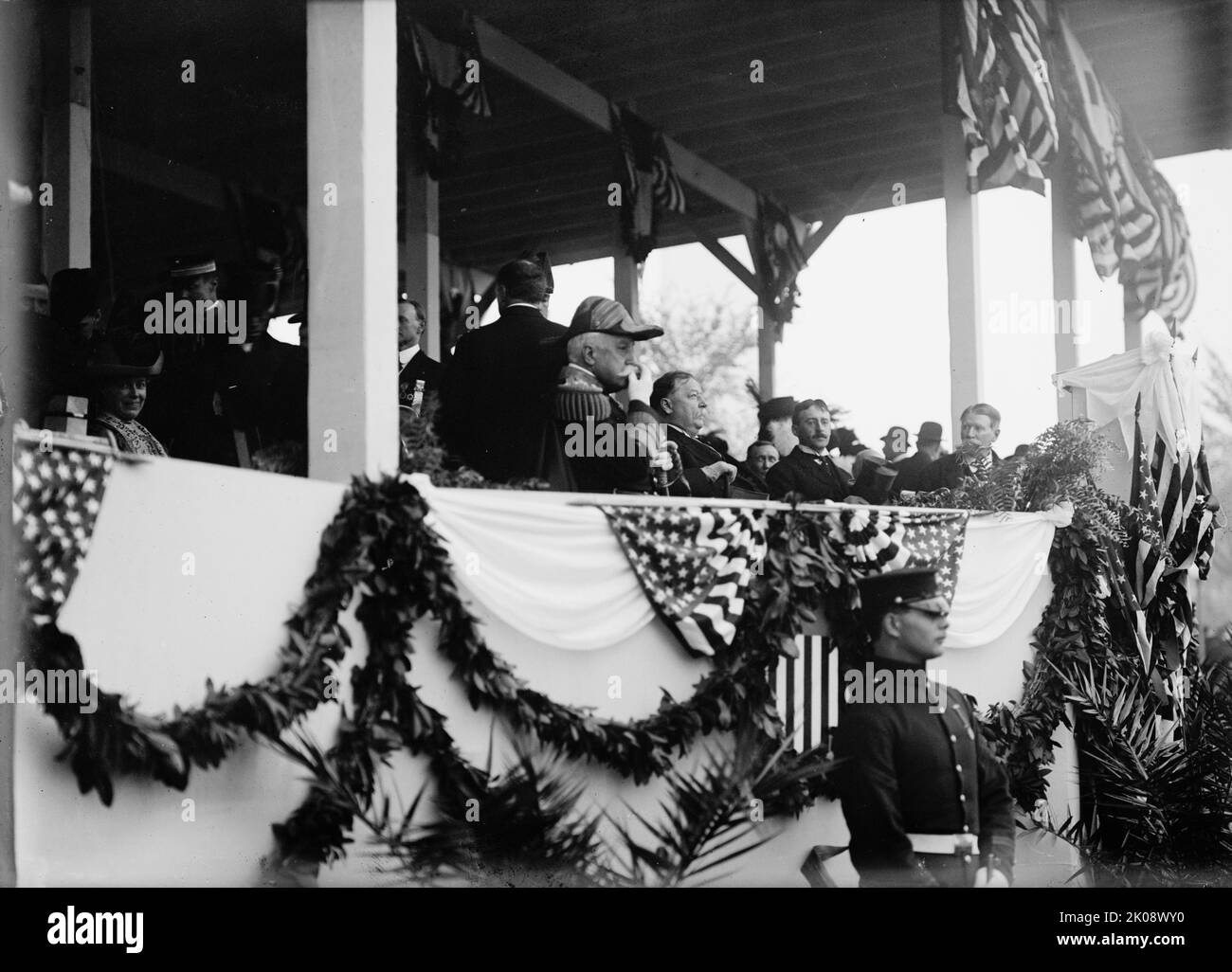 John Paul Jones - Dedication of Monument, 4/17/12, Dewey; Taft; Stimson ...