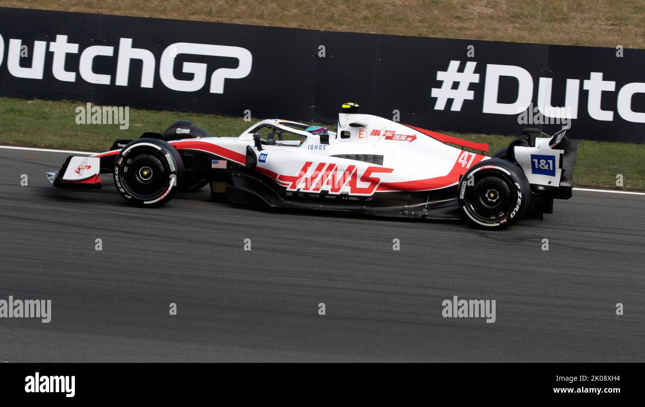 ZANDVOORT, NETHERLANDS - SEPTEMBER 2: Mick Shumacher from Germany in ...
