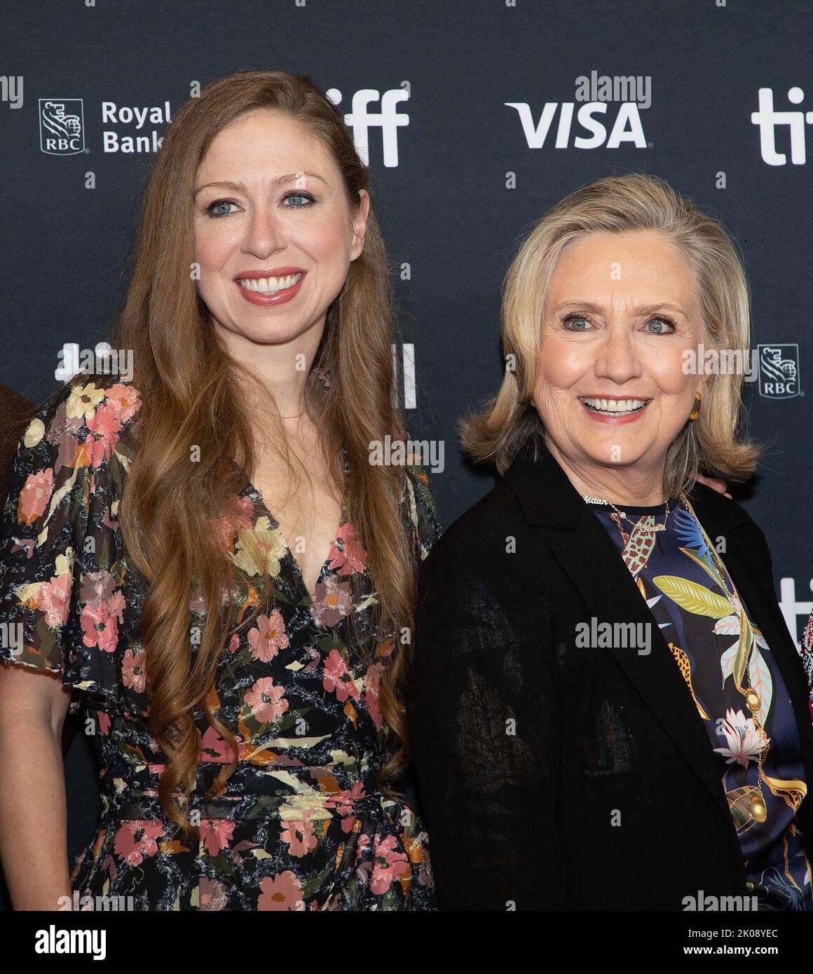 Toronto, Canada. 09th Sep, 2022. Chelsea Clinton and Hillary Rodham ...