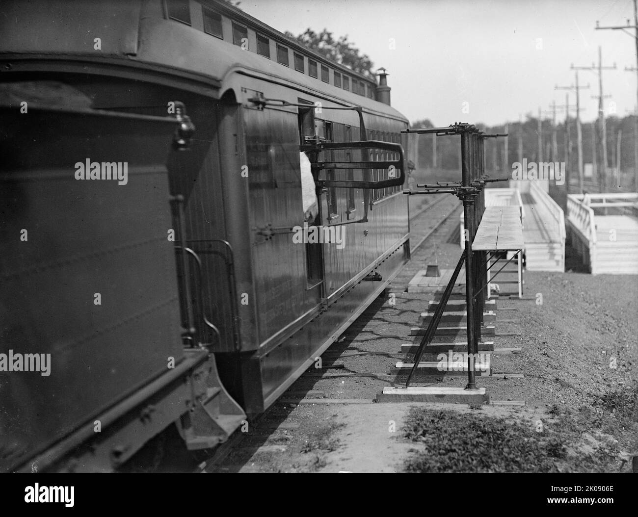 Post office Department, Hupp Auto Railway Service, 1912. [USA. A ...