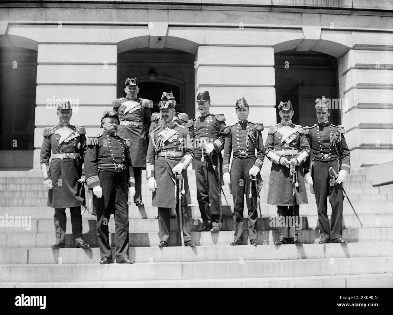 German Squadron Visit To U.S., 1912 Stock Photo - Alamy