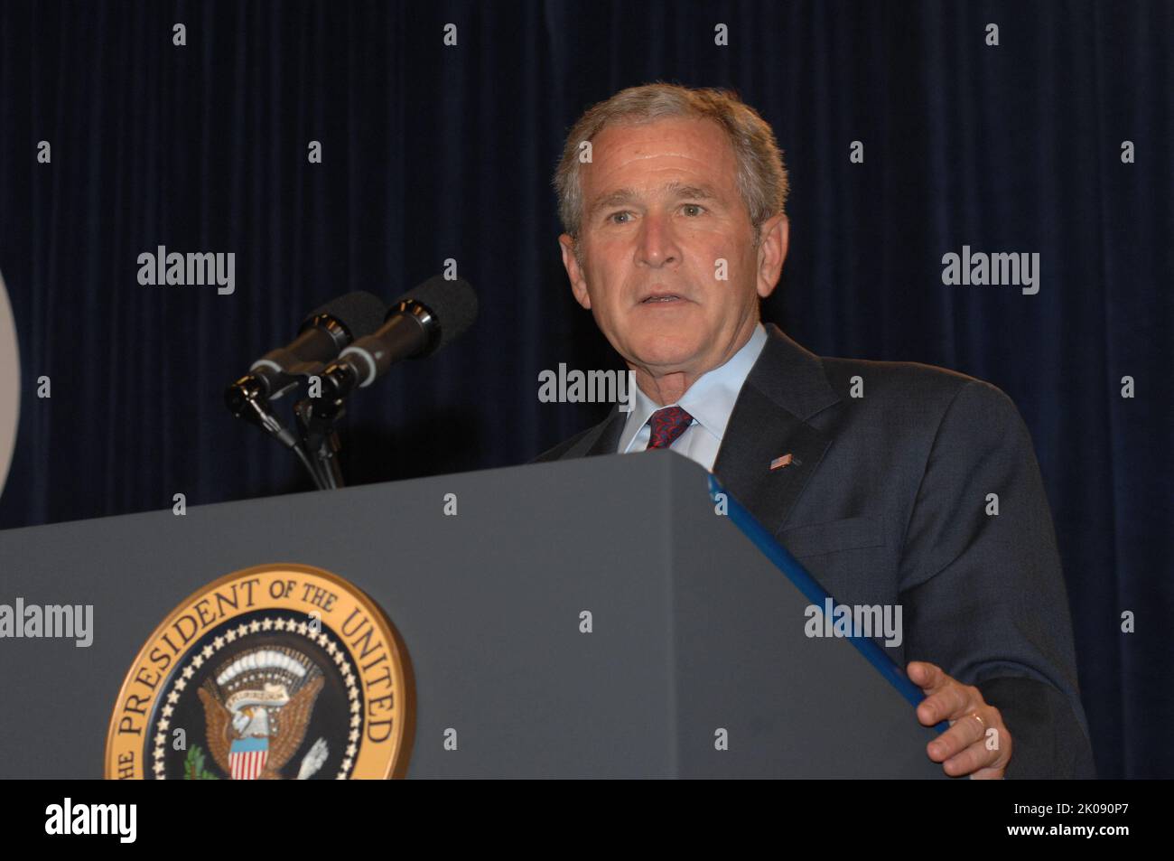 President George Bush Speaking at Swearing-in Ceremony for HUD ...