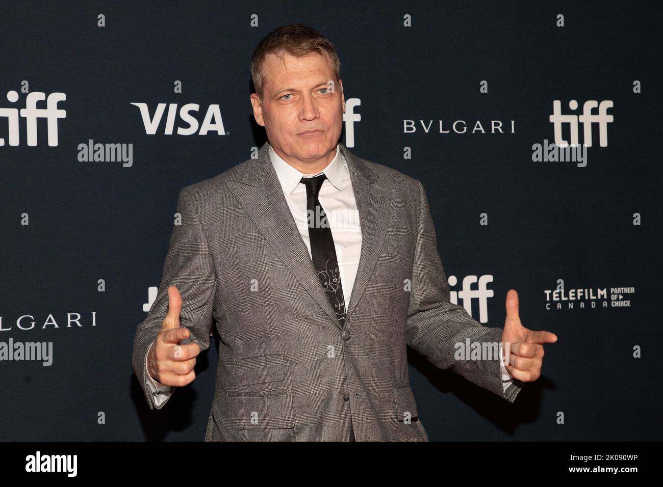 Holt McCalleny attends the 2022 Toronto International Film Festival ...