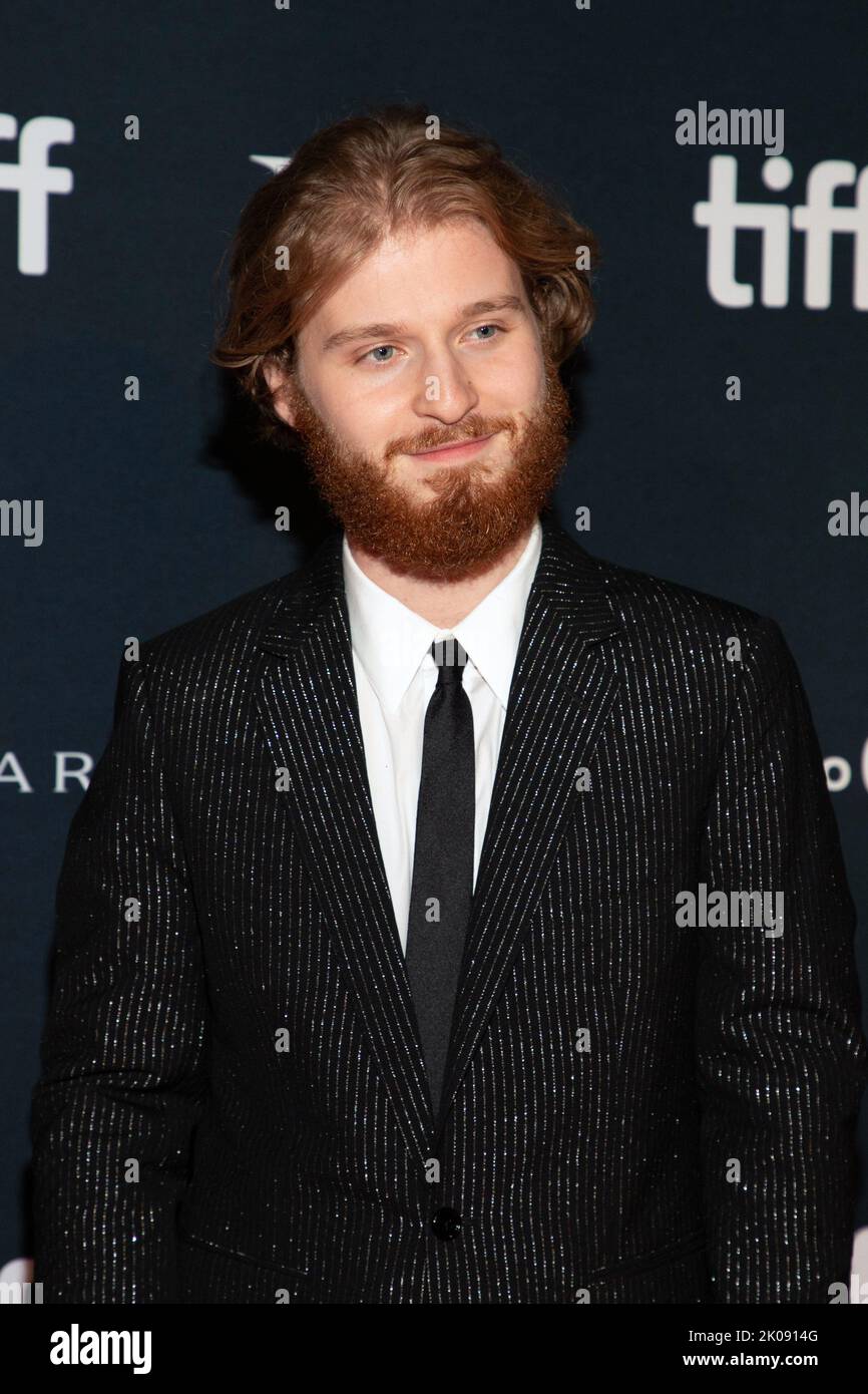 Fred Hechinger attends the 2022 Toronto International Film Festival ...