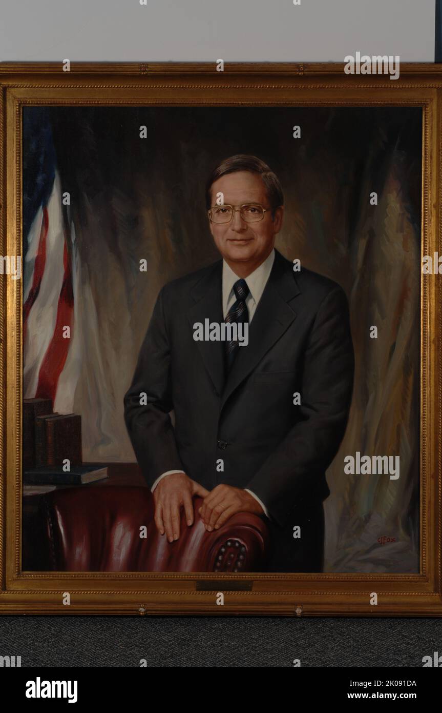 Former Secretary James Lynn, Painted Portrait - Official painted ...