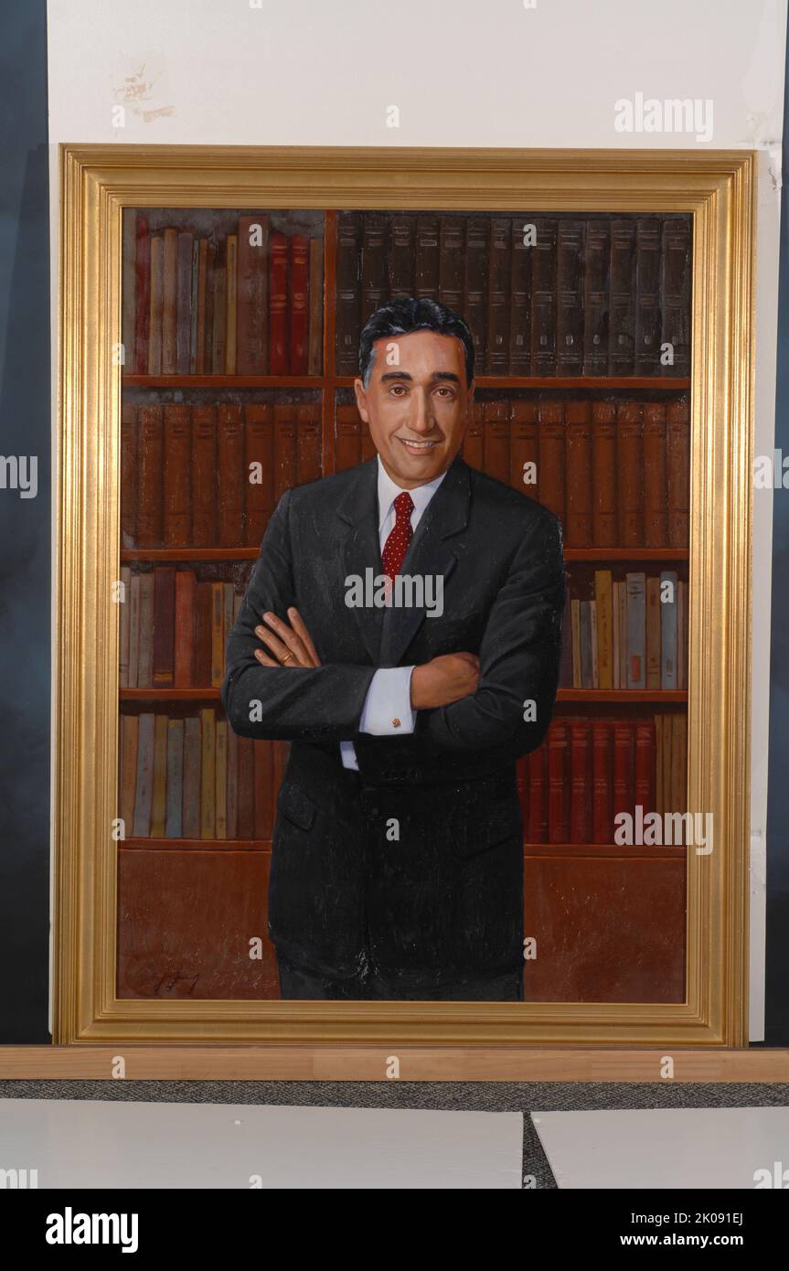 Former Secretary Henry Cisneros, Painted Portrait - Official painted ...
