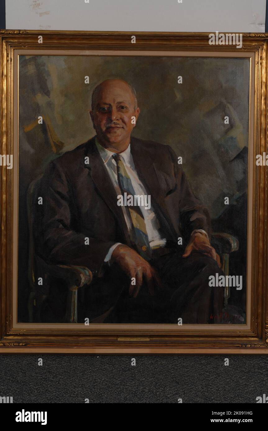 Former Secretary Robert Weaver, Painted Portrait - Official painted ...