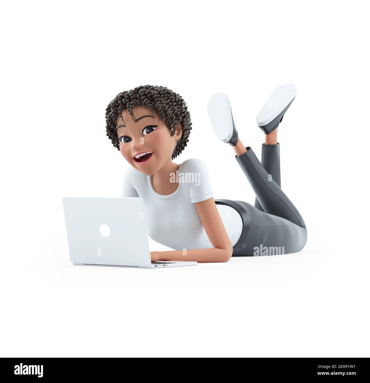 Working lying down hi-res stock photography and images - Alamy