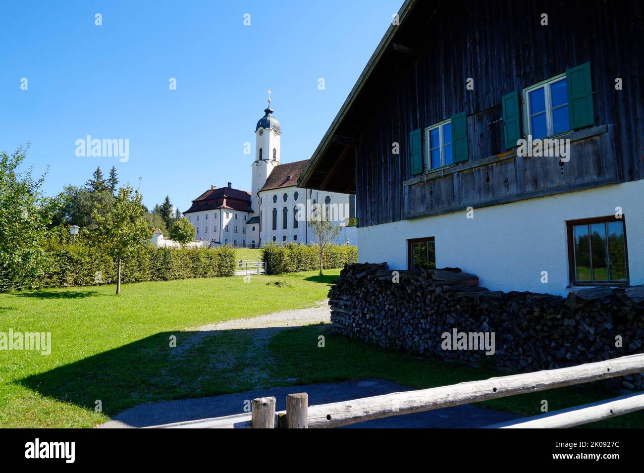 The Pilgrimage Church of Wies (German: Wieskirche) is an oval rococo ...