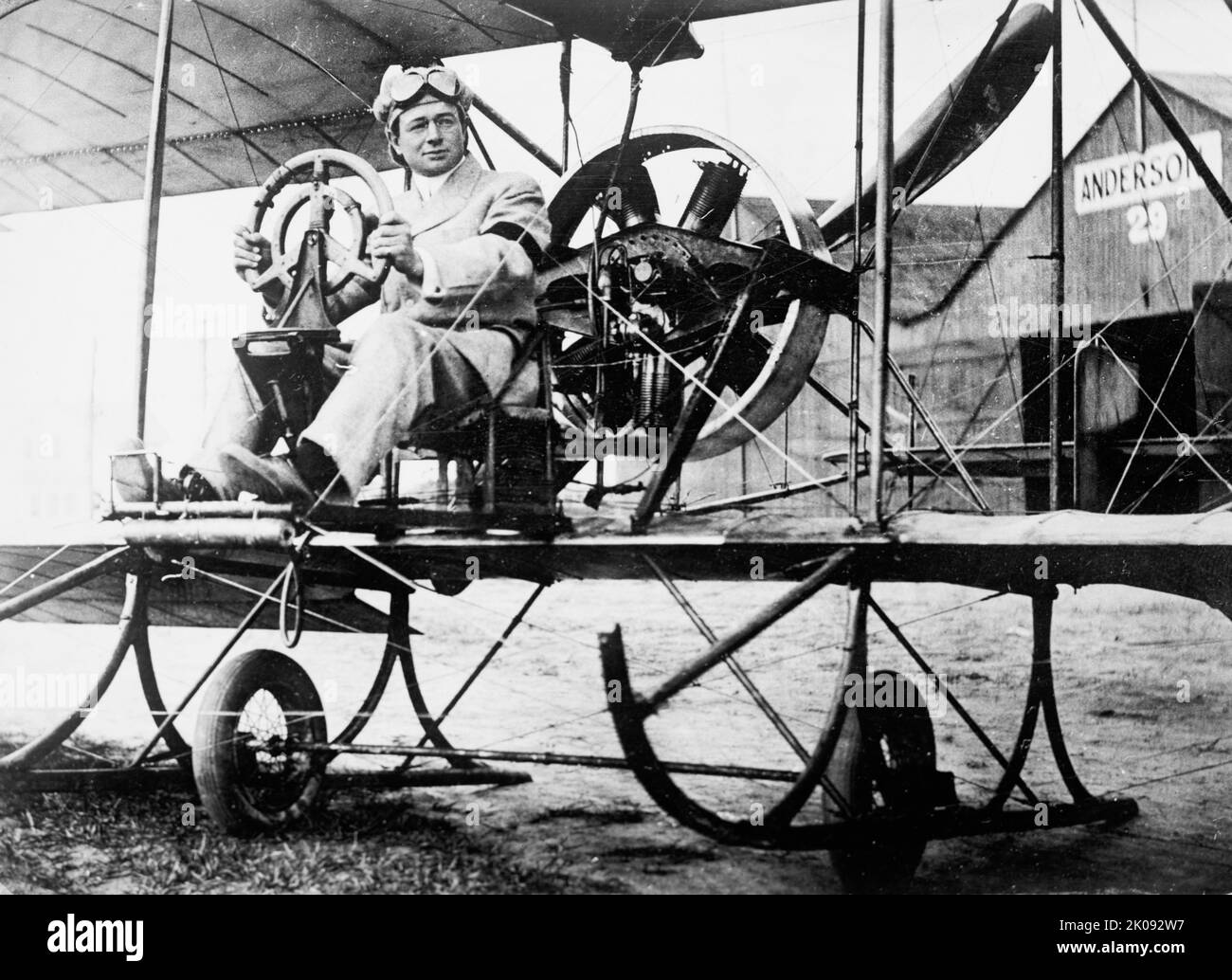 Paul Peck, Commercial Aviator - In Gyro Type Plane Sponsored By ...