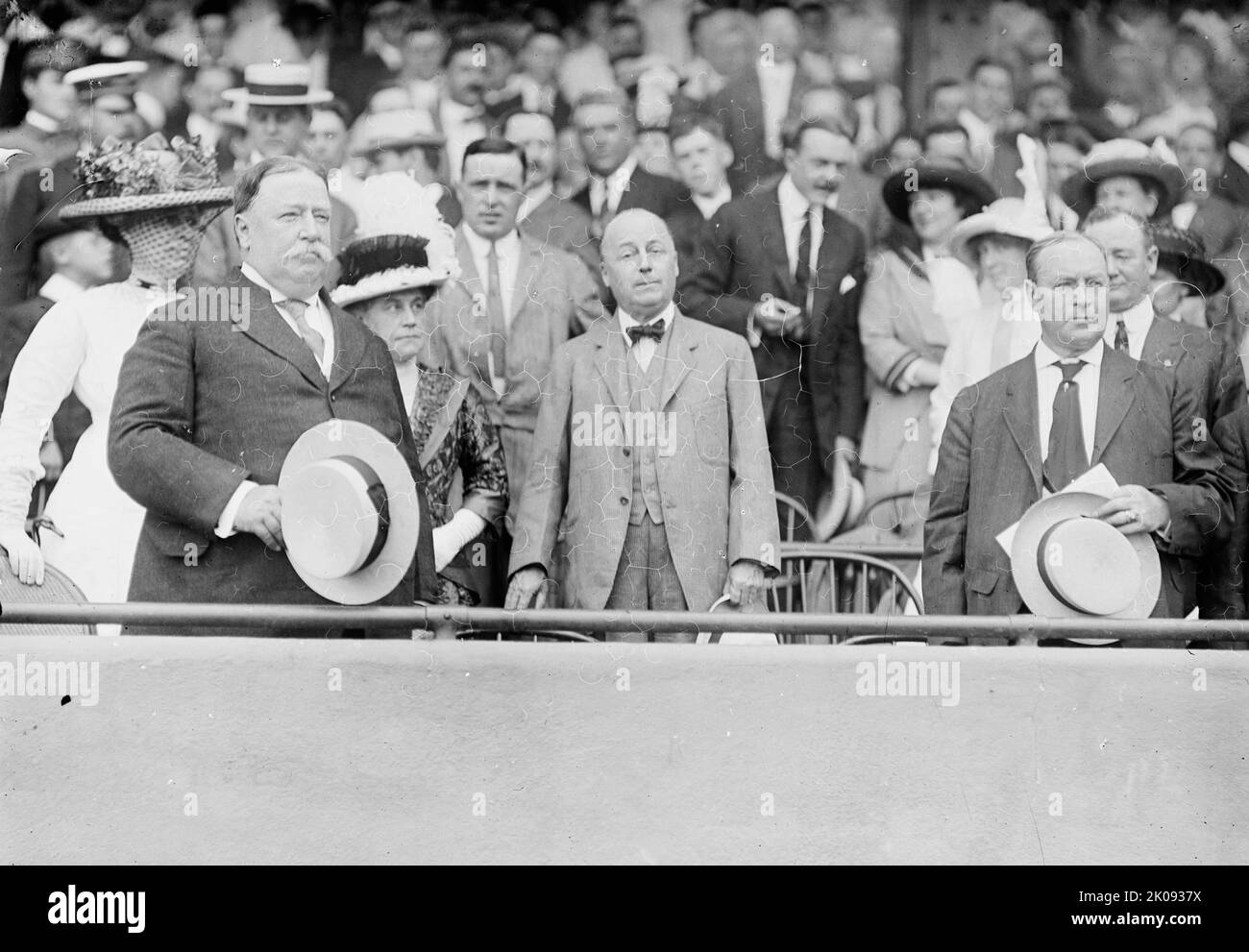 Baseball, Professional - Left To Right: Taft; Mrs. Knox; Sec. P.C. Knox ...
