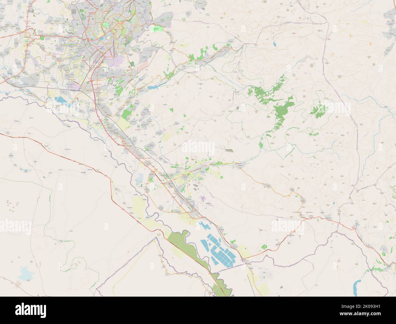Ararat map hi-res stock photography and images - Alamy