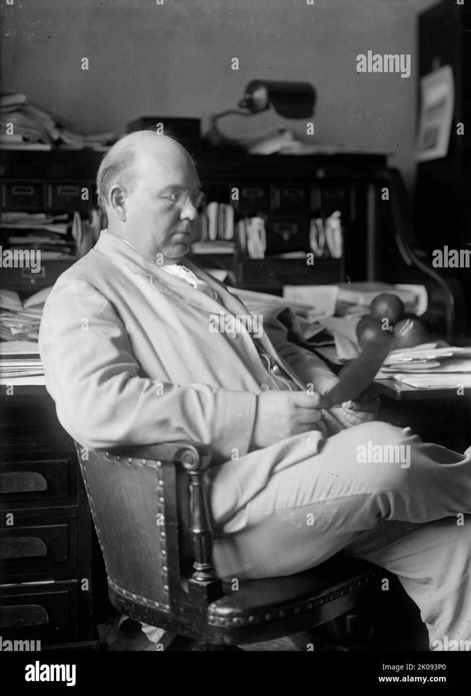 James Carson Needham, Rep. from California - at Desk, 1912. [US lawyer ...