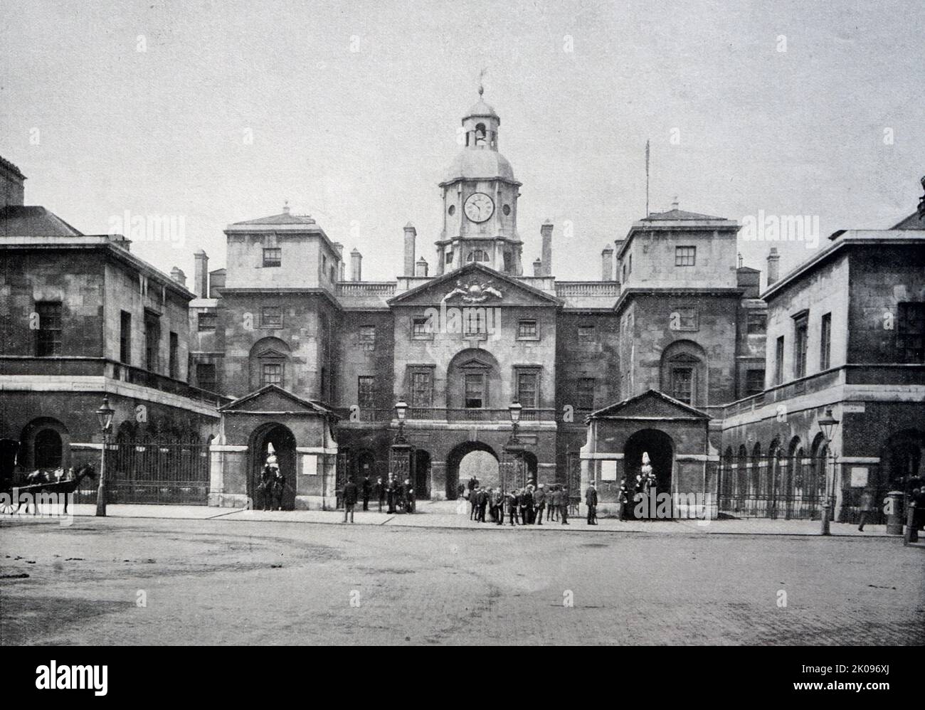 Vintage photograph of London in late Victorian era, England, 1895 Stock ...