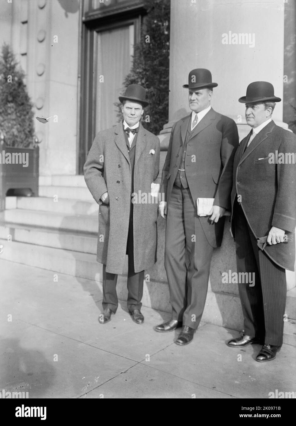 John A. Dix, Governor of New York, with His Successor, [William] Sulzer ...