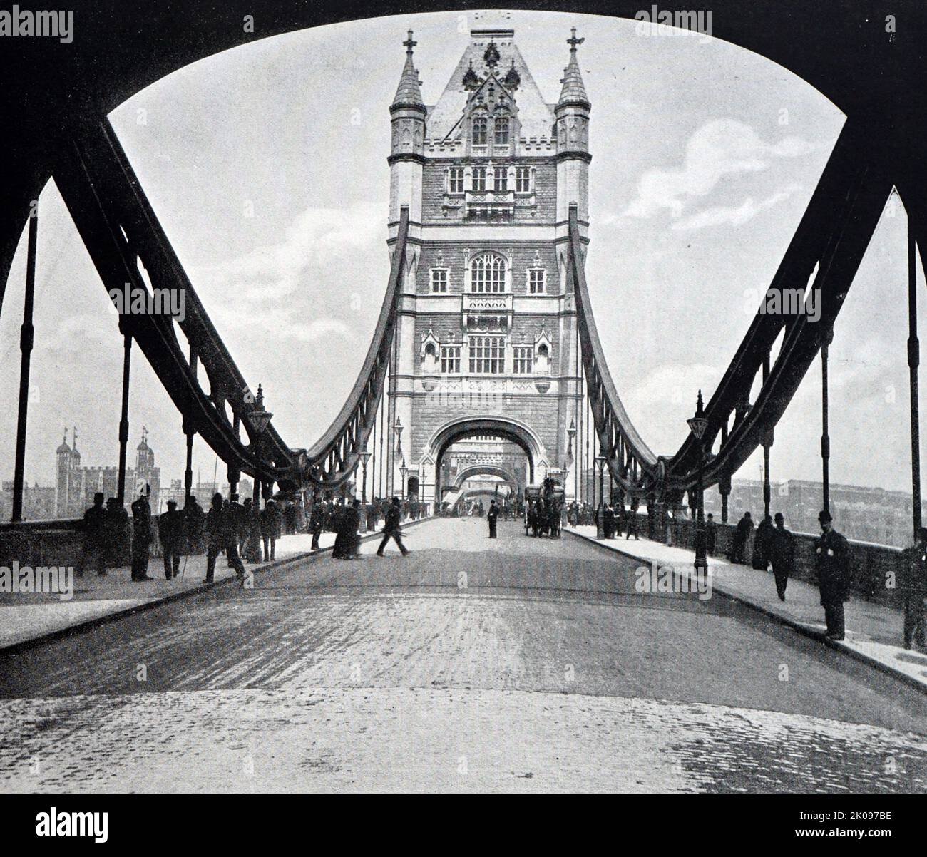 Late Victorian era photograph in London, England 1895 Stock Photo - Alamy