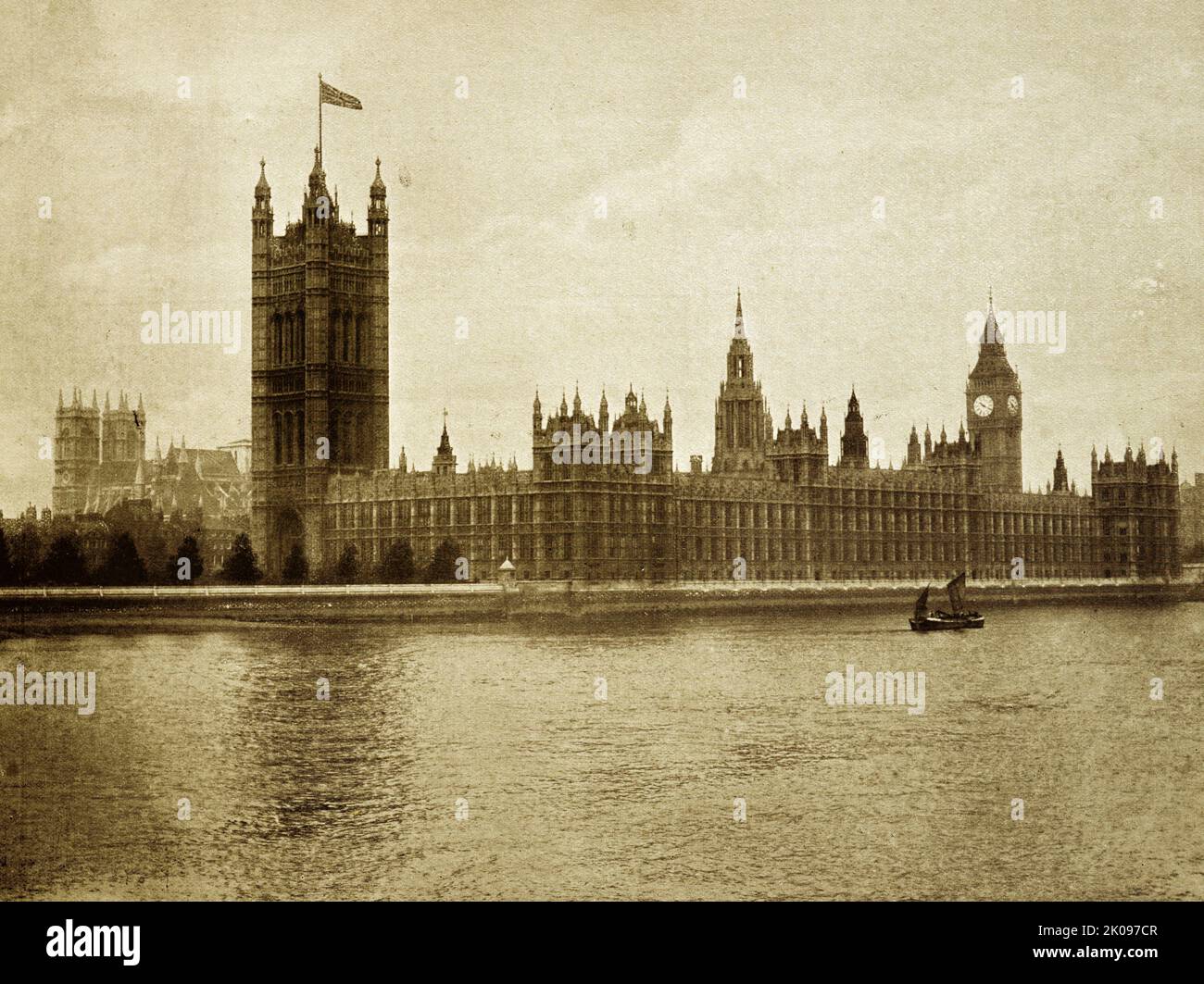 Late Victorian era photograph in London, England 1895 Stock Photo - Alamy
