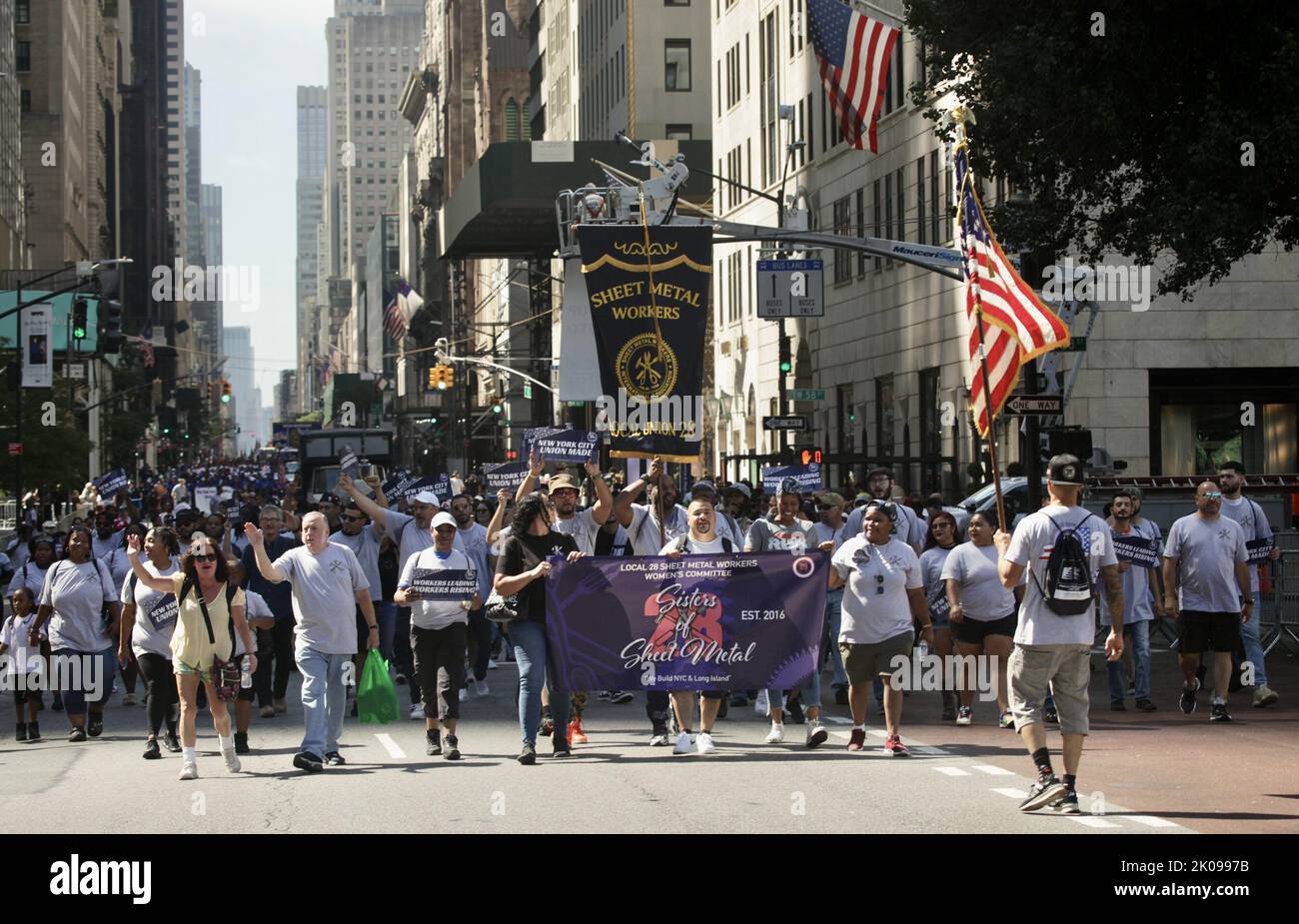 New York, USA. 10th Sep, 2022. (NEW) Labor Day Parade in New York ...