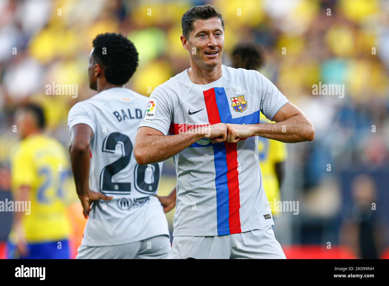 Robert Lewandowski of FC Barcelona Robert Lewandowski of FC Barcelona ...