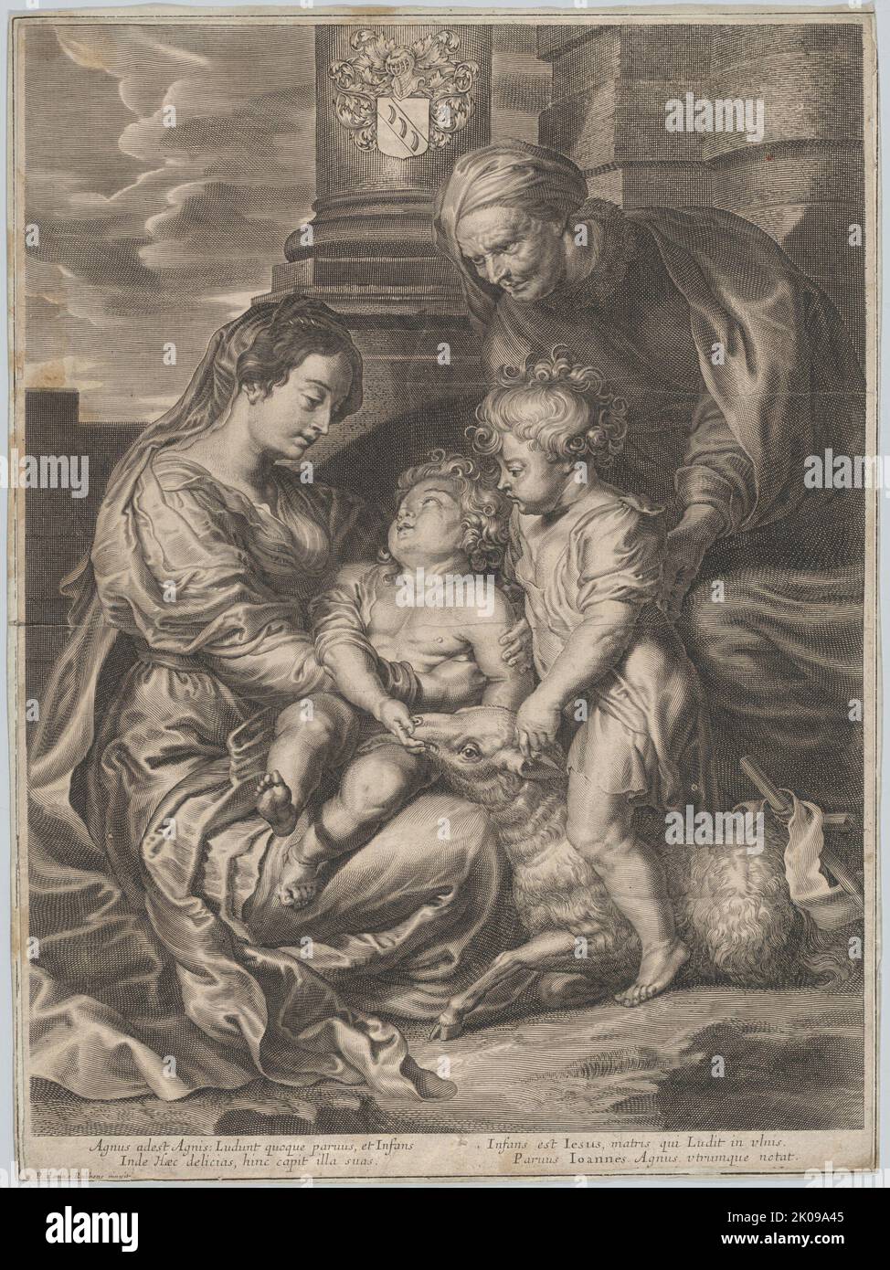 The Virgin and Child with Saint Elizabeth and Saint John the Baptist ...