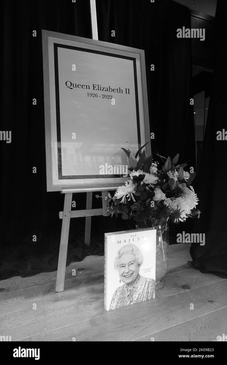 London was changed in the days after the death of Queen Elizabeth II ...