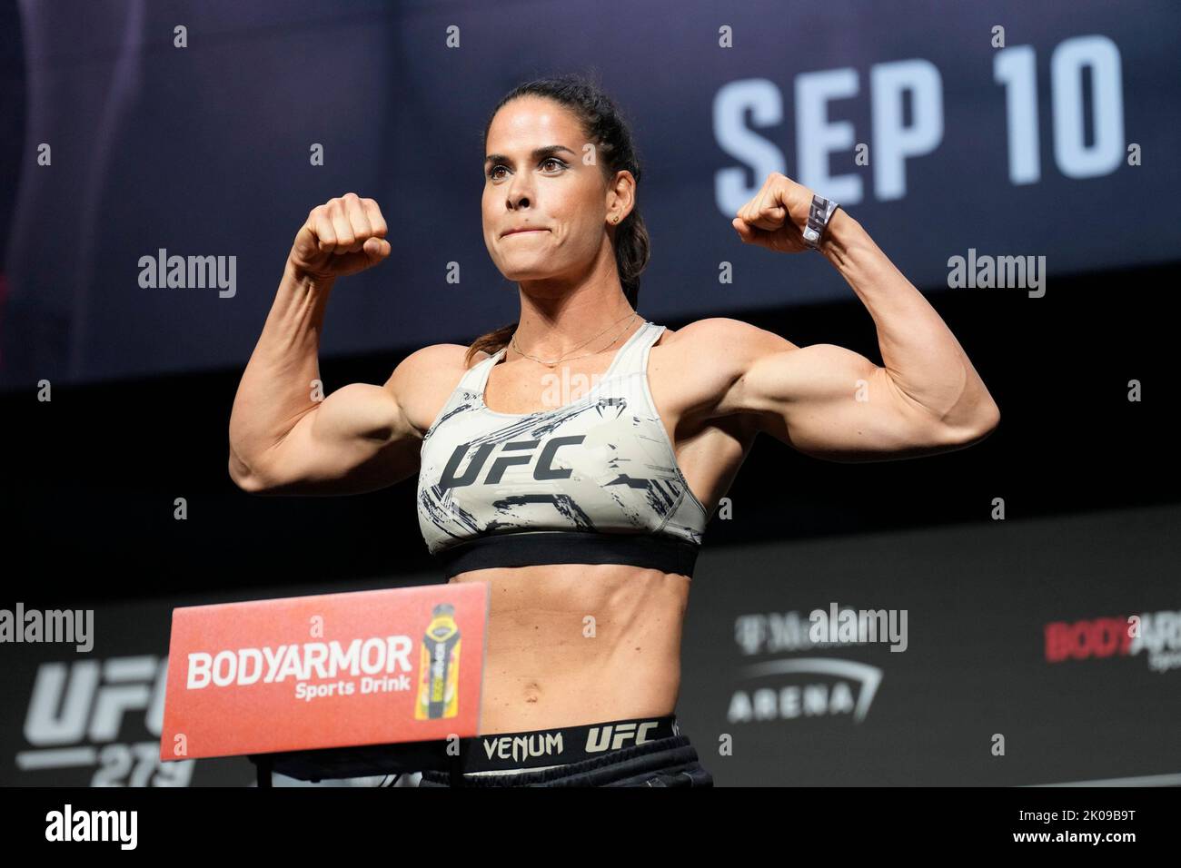 LAS VEGAS, NV - September 9: Danyelle Wolf at MGM Grand Garden Arena ...