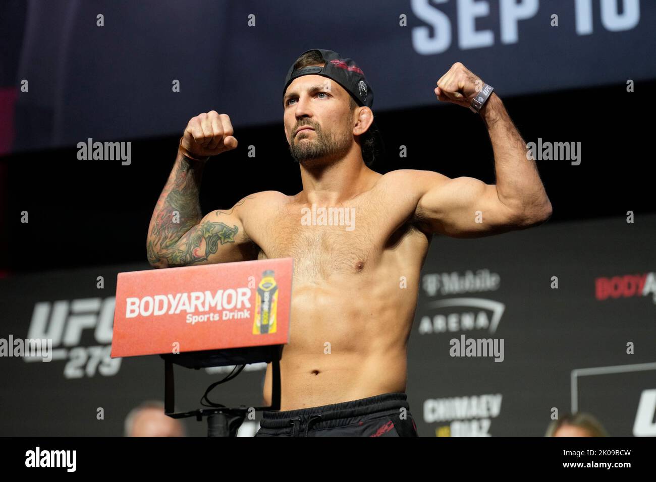 LAS VEGAS, NV - September 9: Chad Anheliger at MGM Grand Garden Arena ...