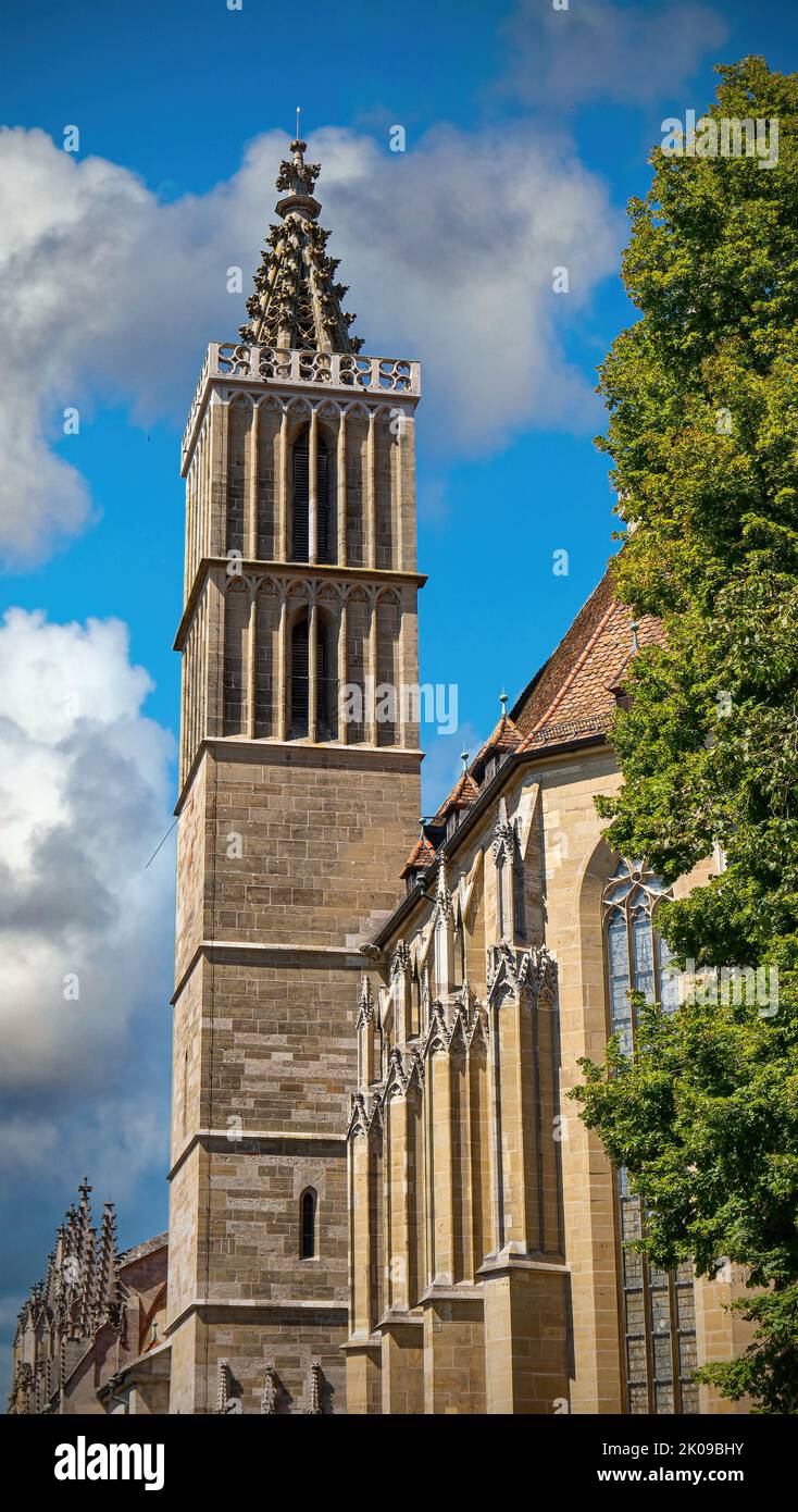 St. James's Church of Rothenburg ob der Tauber, Germany Stock Photo - Alamy