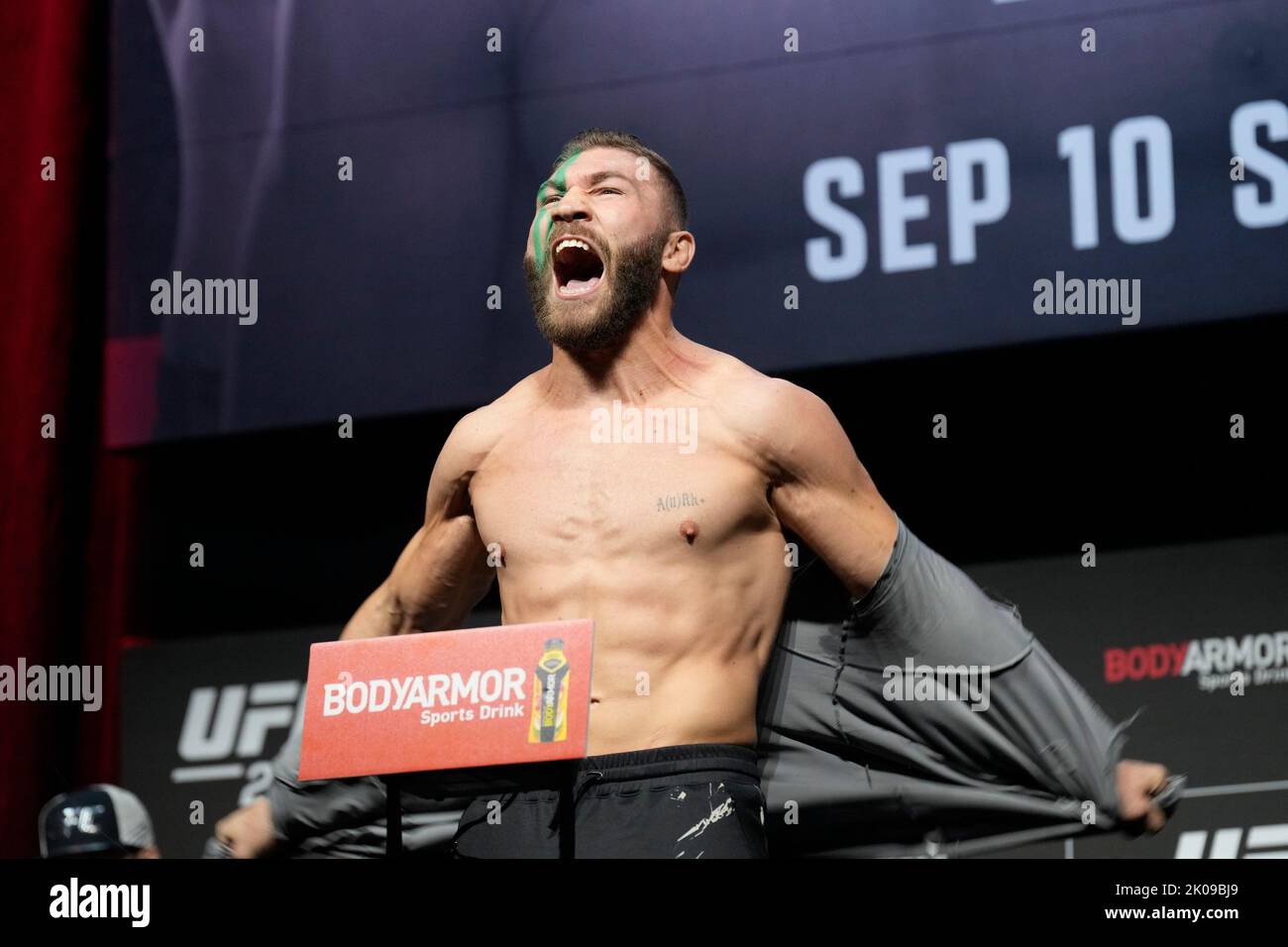 LAS VEGAS, NV - September 9: Ion Cutelaba at MGM Grand Garden Arena for ...