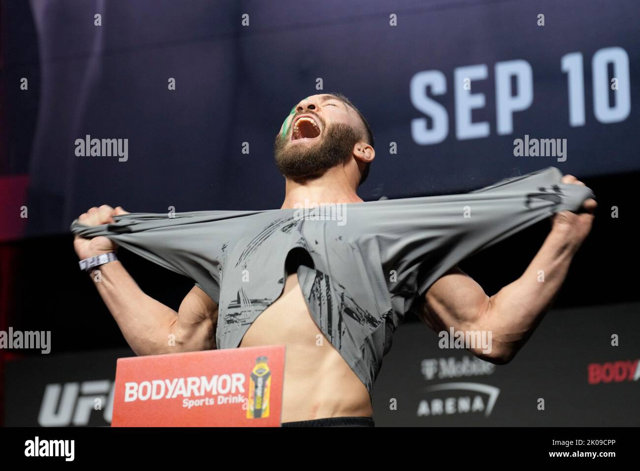 LAS VEGAS, NV - September 9: Ion Cutelaba at MGM Grand Garden Arena for ...
