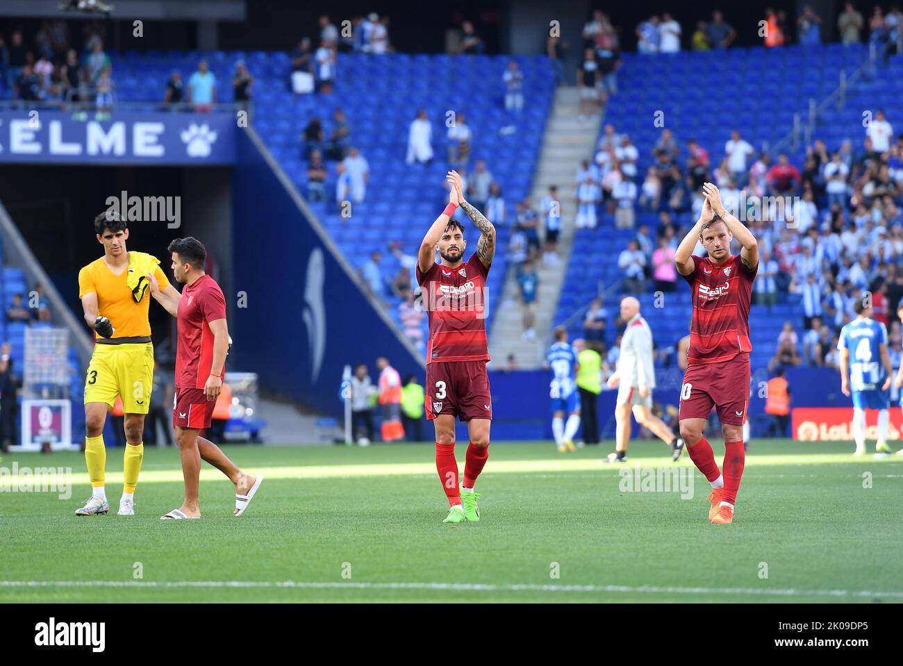 RCD ESPANYOL vs SEVILLA FC September 10,2022 Alex Telles (3) of Sevilla ...