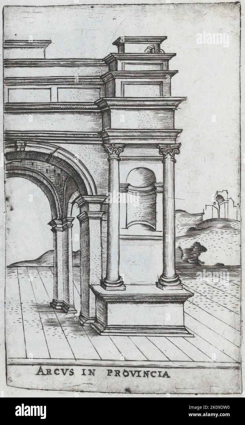 Arcus S. Georgii, from a Series of Prints depicting (reconstructed ...