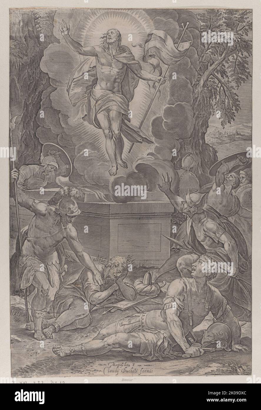 The Ressurection, with soldiers in various stages of wakefulness in ...