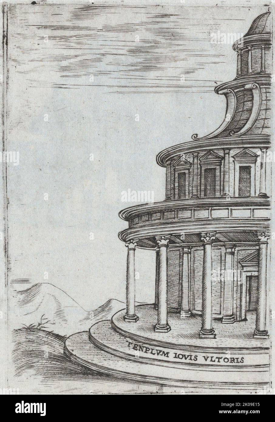 Teatrum Bordeos [Transitorium Caesaris in later editions], from a ...