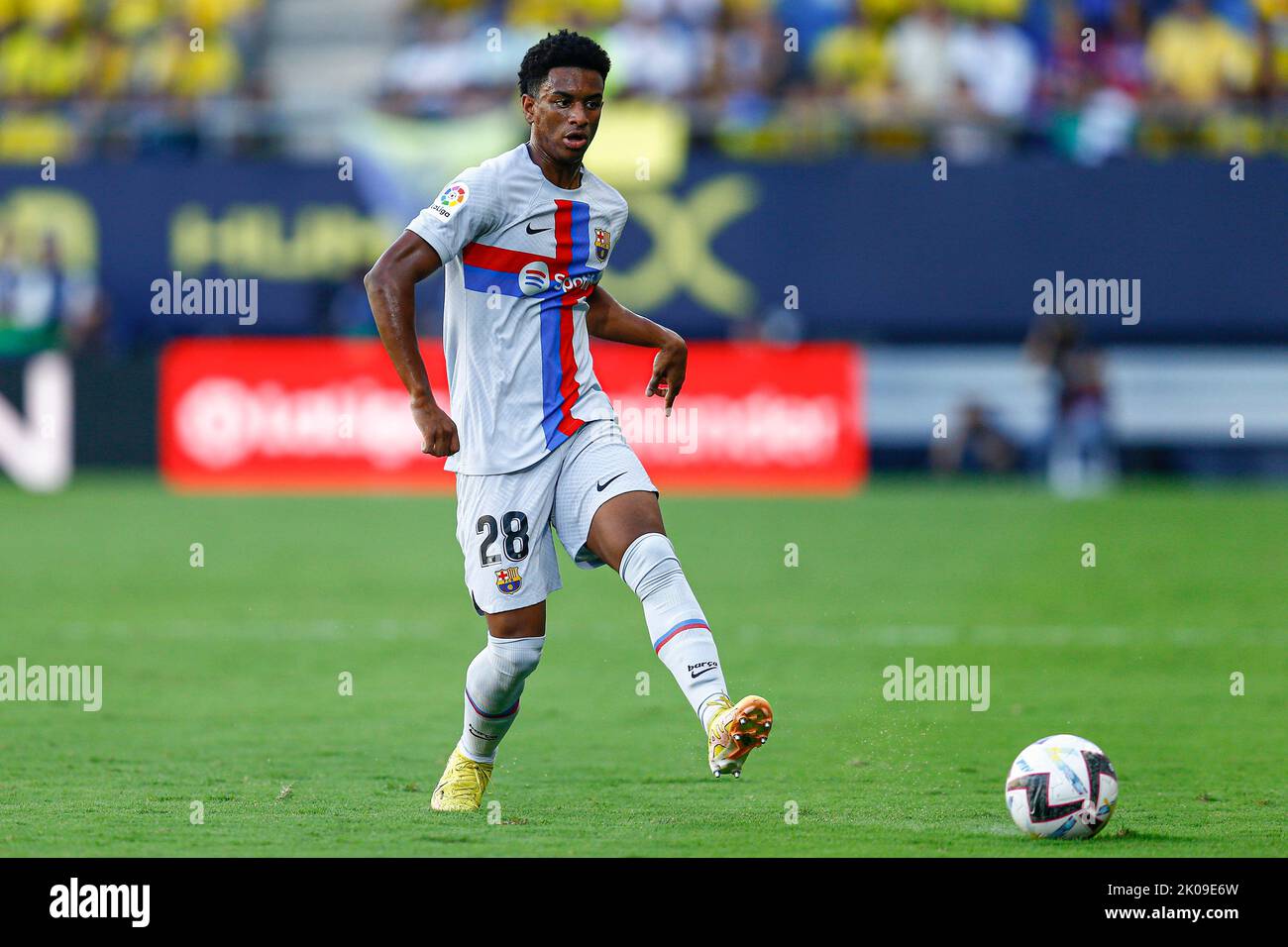 Alex Balde of FC Barcelona during the La Liga match between Cadiz CF ...