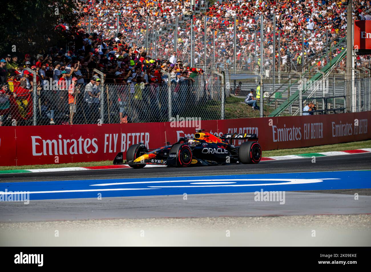 Monza, Italy, 10th Sep 2022, Max Verstappen, from Netherlands competes ...