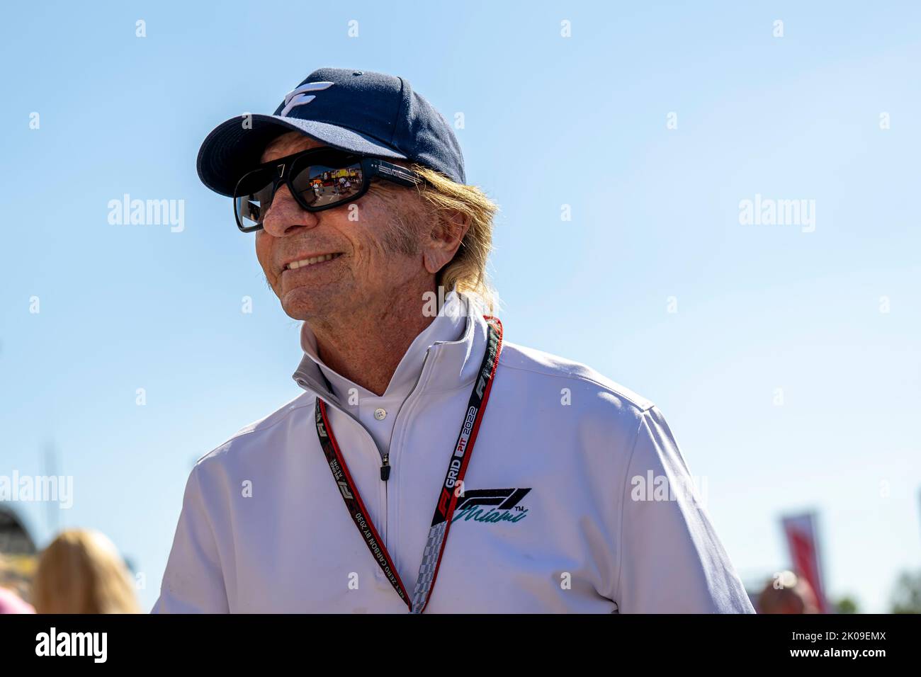 Monza, Italy, 10th Sep 2022, Emerson Fittipaldi attending qualifying ...