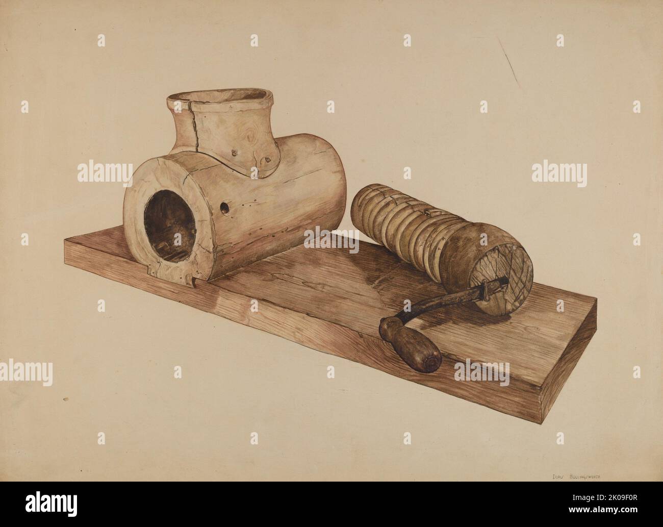 Potato Grinder, c. 1940 Stock Photo - Alamy