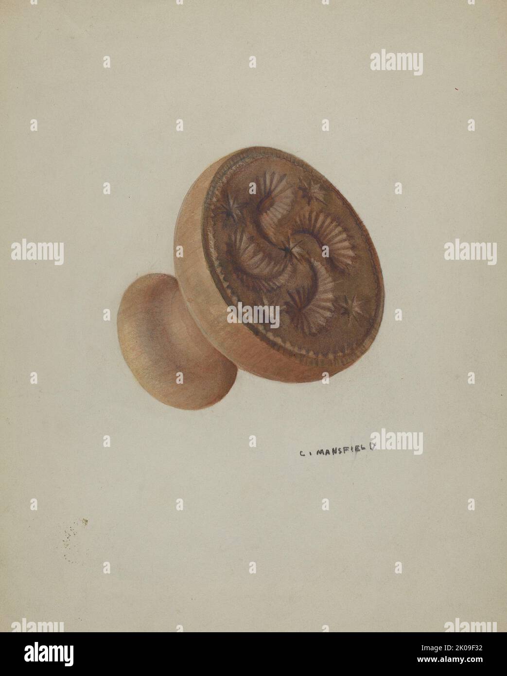 German butter mold hi-res stock photography and images - Alamy