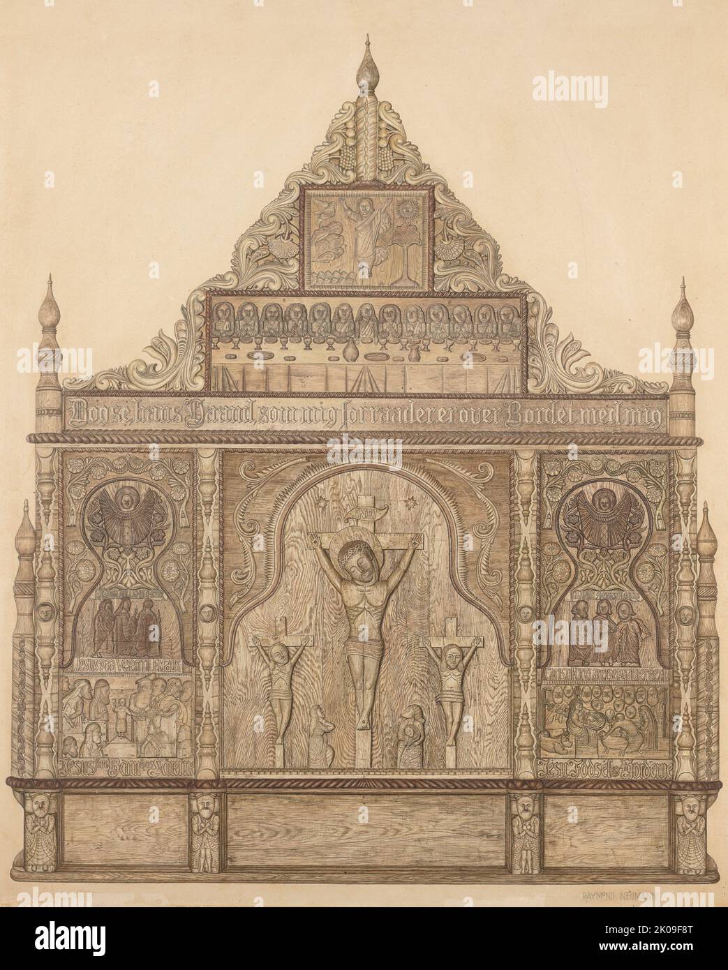 Decorah altar hi-res stock photography and images - Alamy