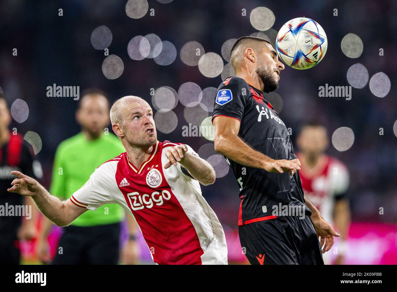AMSTERDAM - (lr) Davy Klaassen of Ajax, Rami Al Hajj of SC Heerenveen during the Dutch ...