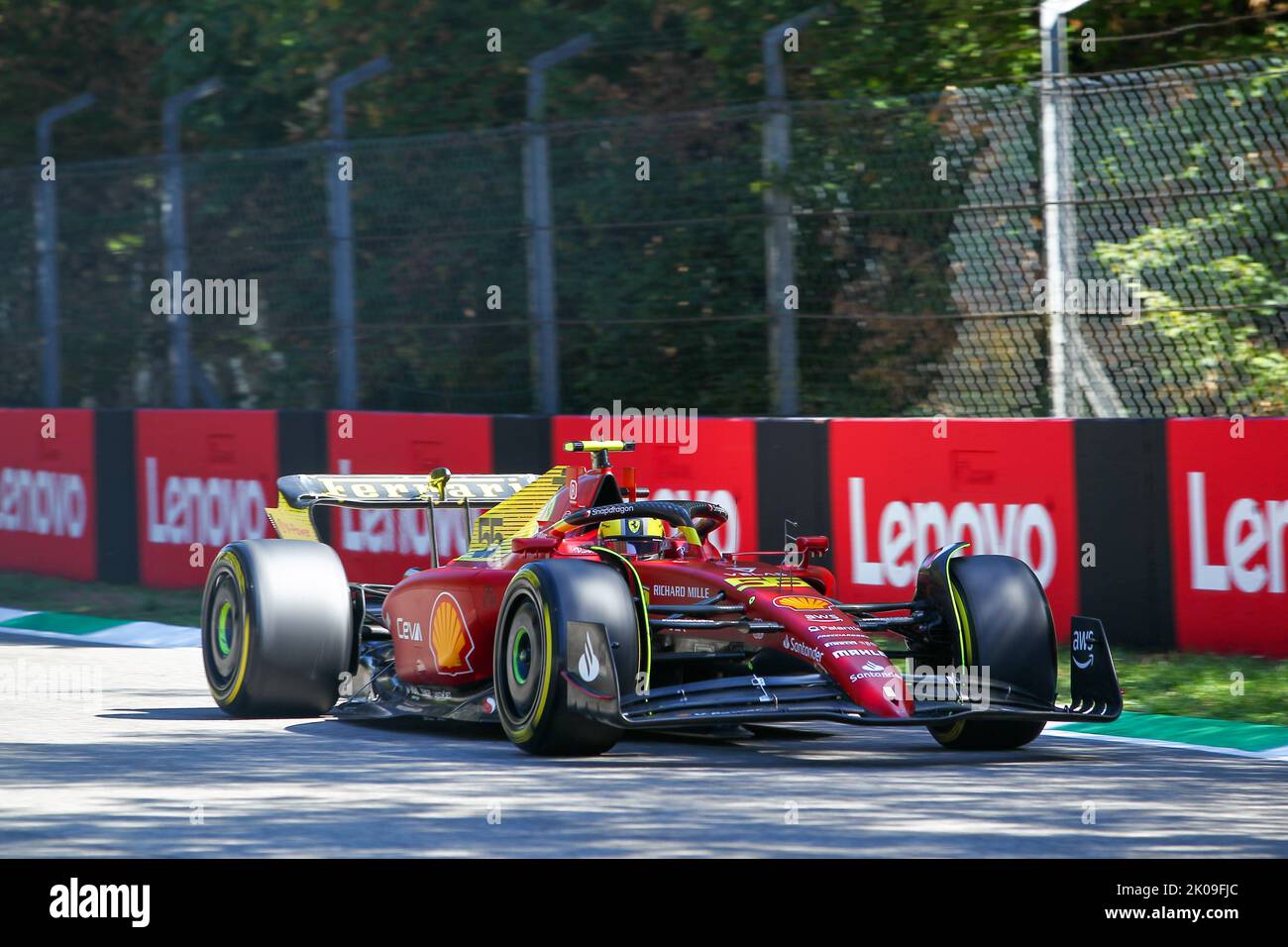 Carlos Sainz (SPA) Ferrari F1-75 During the Qualify of FORMULA 1 ...