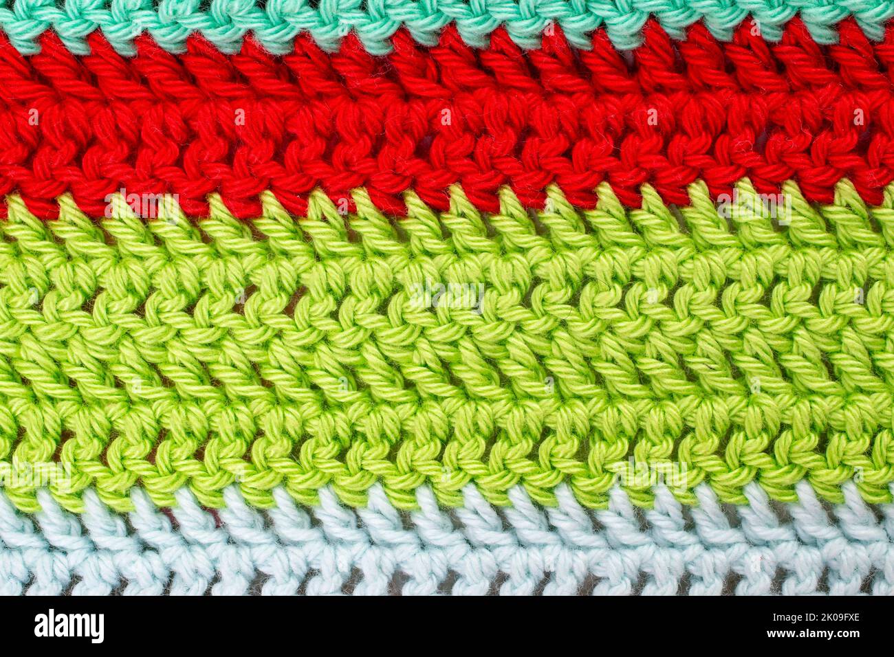 Crochet fabric pattern, close up abstract background Stock Photo - Alamy