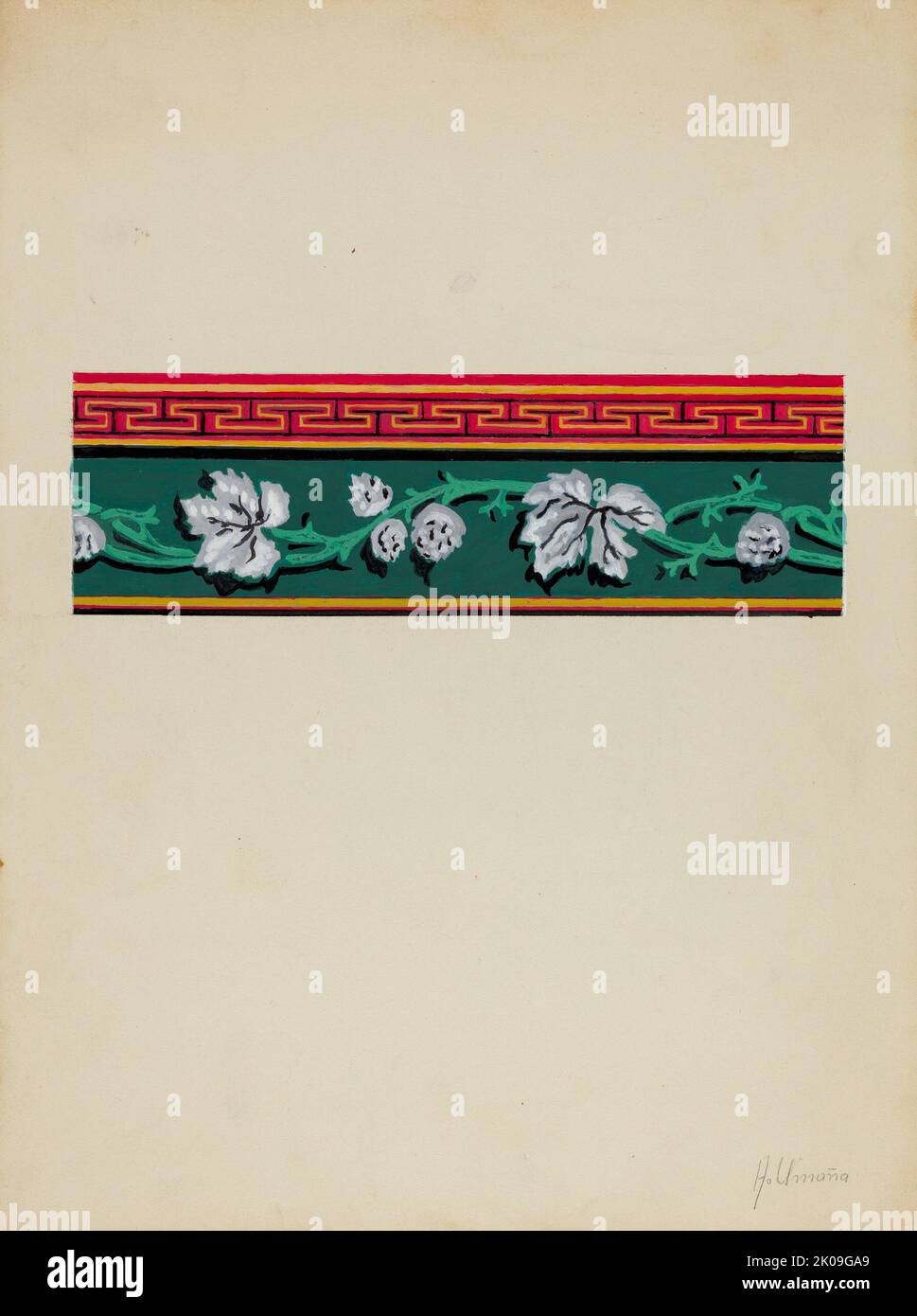 Wall Paper, c. 1936 Stock Photo - Alamy