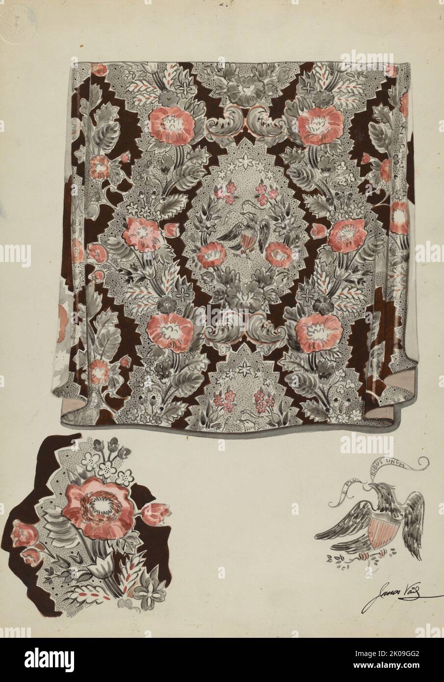 Textile Drapery, c. 1937 Stock Photo - Alamy