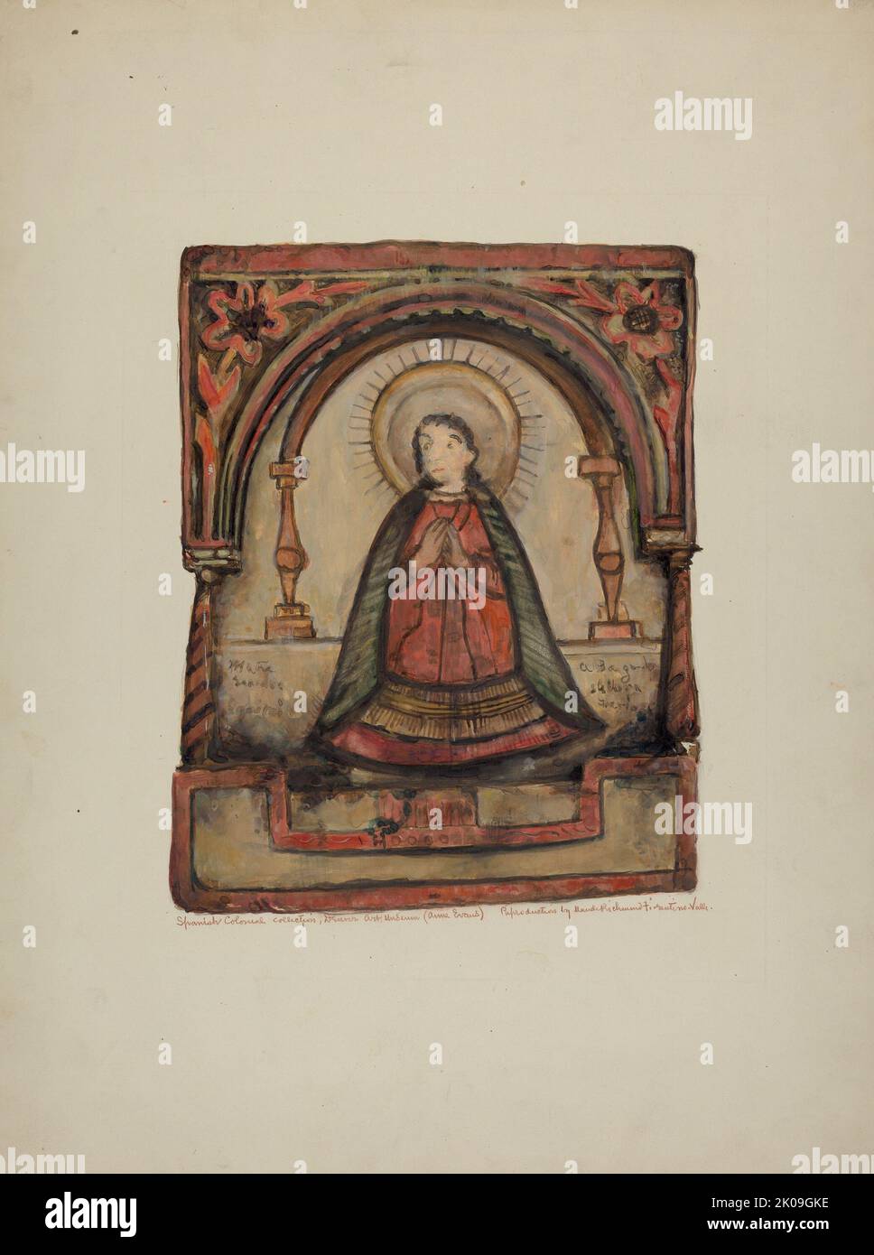 Santos Retablos, 1936 Stock Photo - Alamy