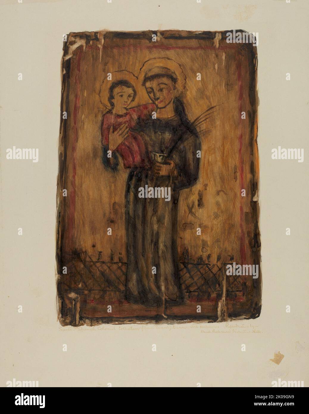 Santos Retablos, 1936 Stock Photo - Alamy