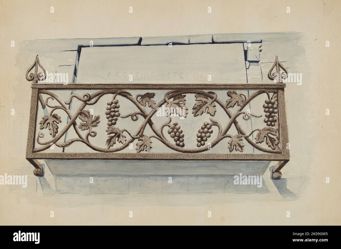 Cast iron railing hi-res stock photography and images - Alamy