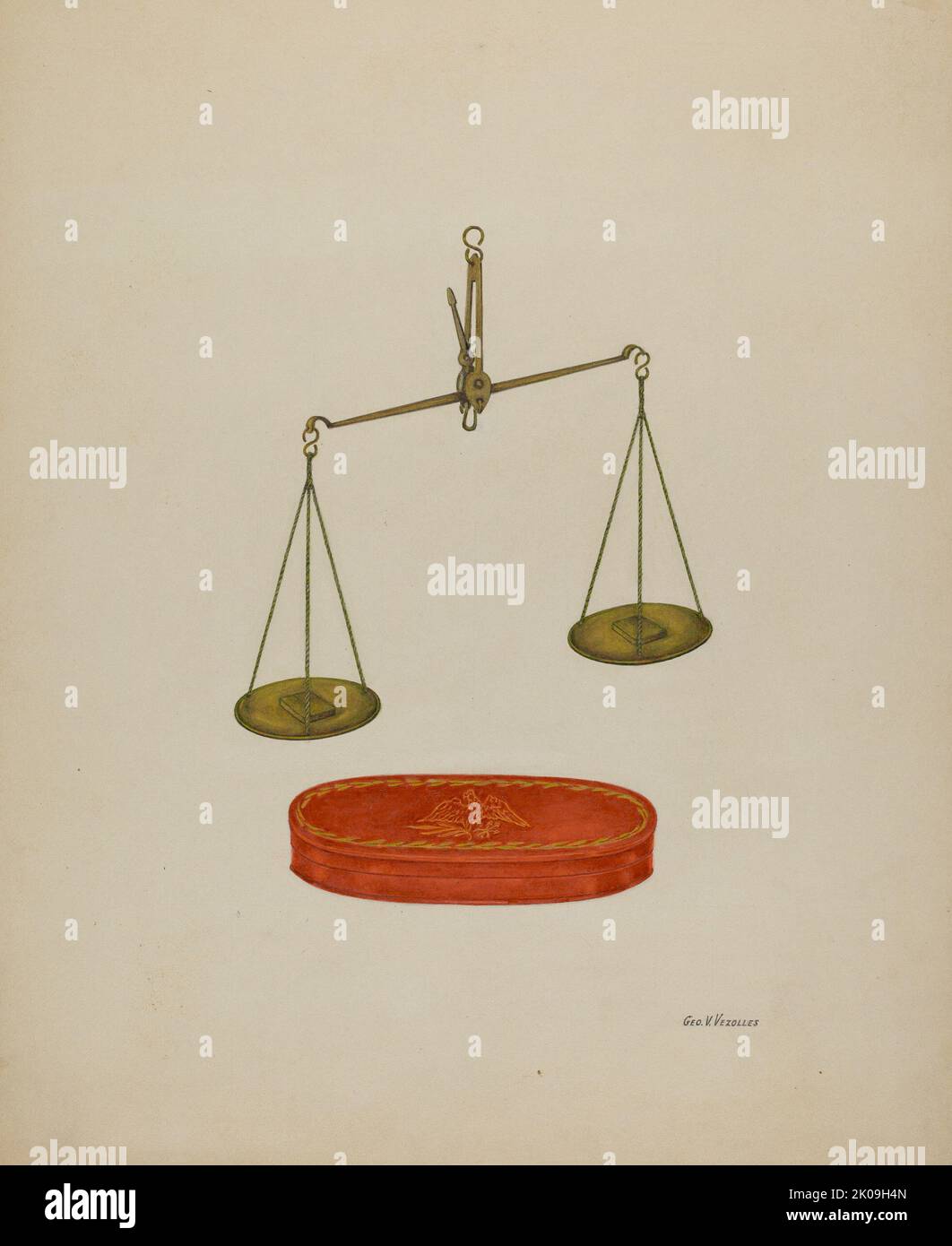 Shaker Scales, c. 1938 Stock Photo - Alamy